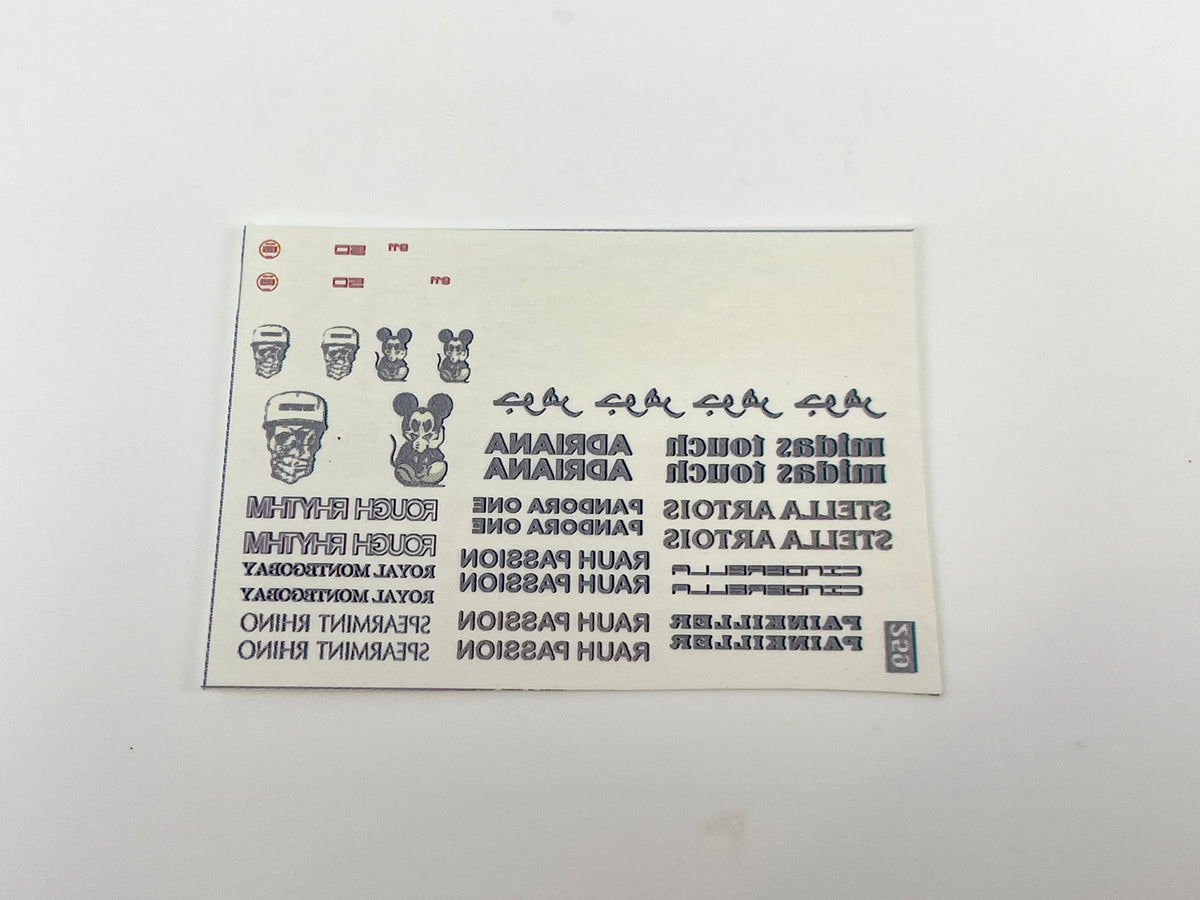 Porsche RWB Rauh-Welt - EDM - Waterslide Decals – 164 Lifestyle