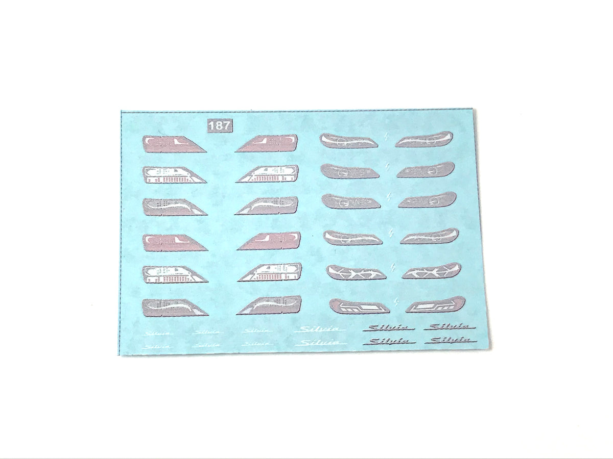 Nissan Silvia S15 Headlights / Taillights Kit - JDM - Waterslide Decal ...